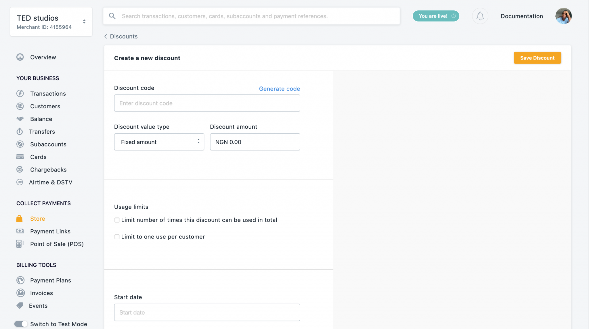 Seamlessly Generate Discount Codes for Your Customers | The Flutterwave ...